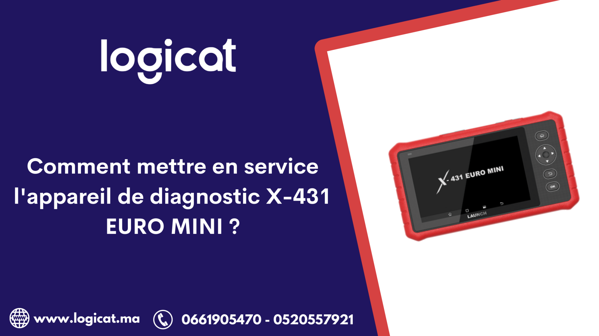 Logicat Launch - Distributeur officiel des équipements d'atelier