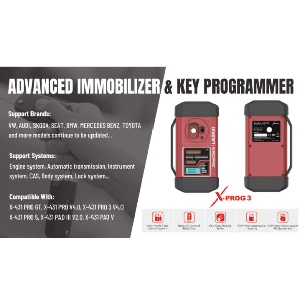 X-PROG - Logicat Launch Maroc
